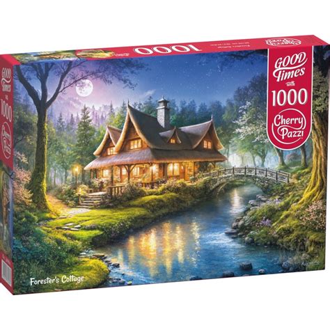 Cherry Pazzi 30684 Foresters Cottage 1000pc Jigsaw Puzzle Weekend Hub