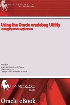 Using The Oracle Oradebug Utility Debugging Oracle Applications PDF