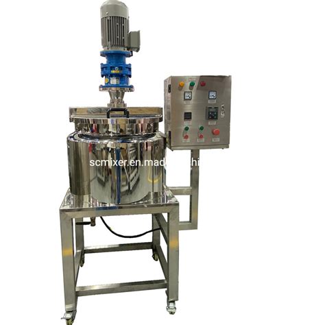 Lab Scale Mixers High Shear Mixer Emulsifier For Lab China CE Approved Vacuum Emulsifying
