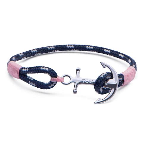 Tom Hope Bracciale Rosa Corallo