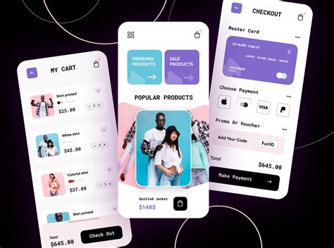 E Commerce Mobile App Behance