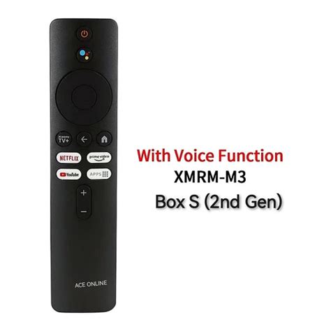 Xiaomi Mi TV K Voice Bluetooth RF Remote Control XMRM M Box S Nd Gen Shopee Malaysia