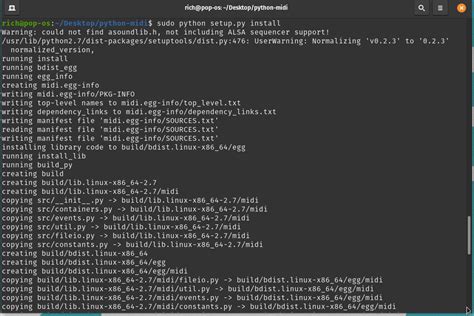 how to install midi midi maniulation for python on linux geeksforgeeks