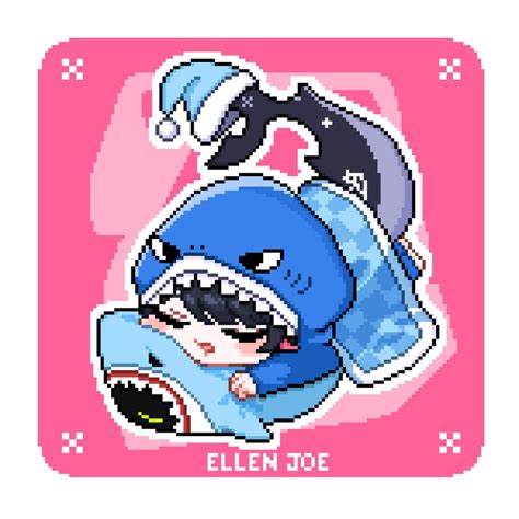 Ellen Joe And Sharkboo Zenless Zone Zero Drawn By Nanonanomrdot