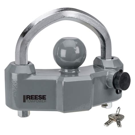 Reese Towpower Trailer Coupler Lock With Universal Fit And Heavy Duty