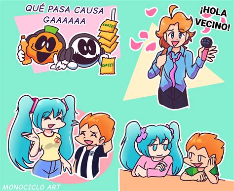 Fnf Fanart By Monocicloart On Newgrounds