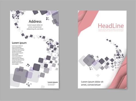 비즈니스 세트 브로슈어 서식 파일 레이아웃 커버 벡터 Eps Ai Uidownload