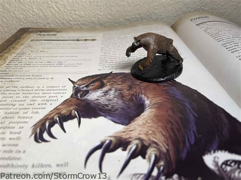 Owlbear Pathfinder 3d Models Bamax