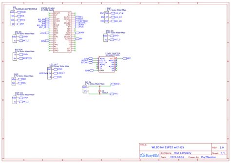 Wled For Esp32 V2 With I2s Oshwlab