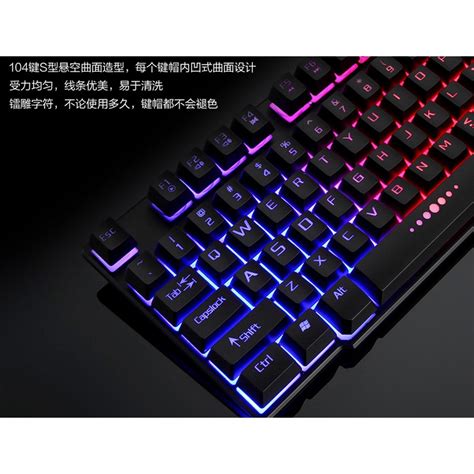 Jual KEYBOARD GAMING RGB LED BLACK KEYBOARD GAMING RGB Shopee Indonesia