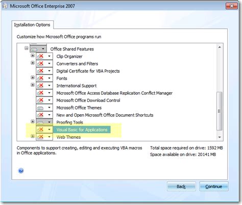 How To Know If The Vba Component Of Office Is Installed Stack Overflow