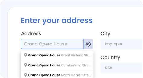 Address Autocomplete Fluent Forms