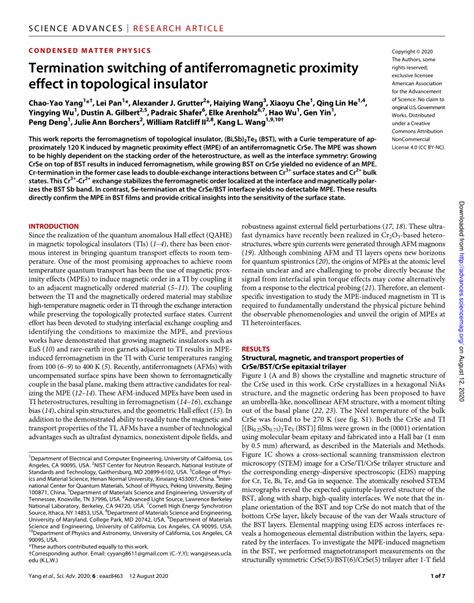 Pdf Termination Switching Of Antiferromagnetic Proximity Effect In