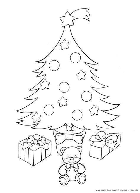 Idee Per Albero Di Natale Da Colorare Per Bambini My Xxx Hot Girl