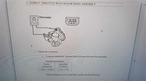 Toyota Passo P Engine Error Code Throttle Actuator Control Motor Current Range