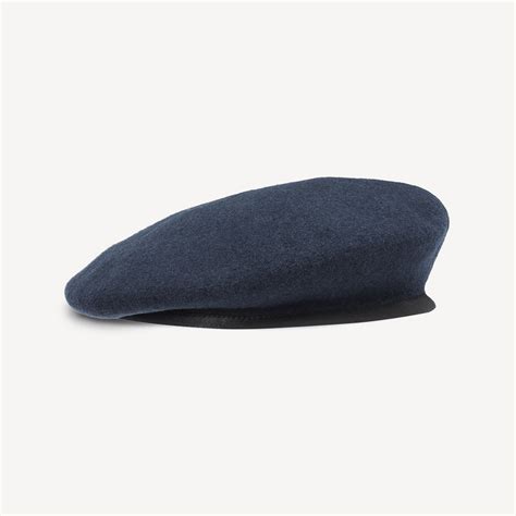 Military Beret In Maroon Swaine London