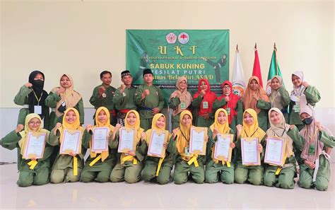 Pengcab Persinas Asad Bantul Dan Sewon Gelar Ukt Sabuk Kuning Jogja Keren