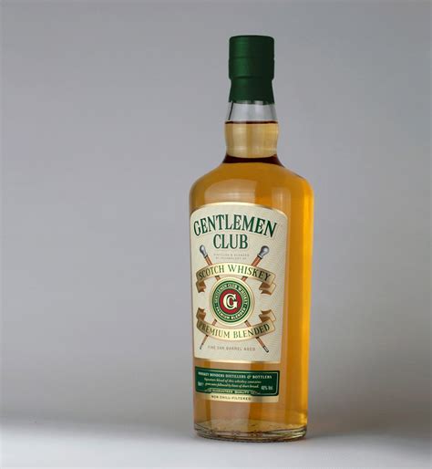 Gentlemen Club Whiskey Behance