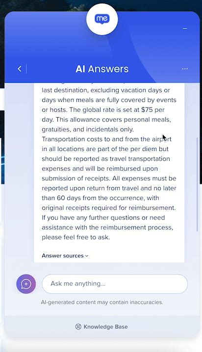 Ai Answers Walkme Help Center