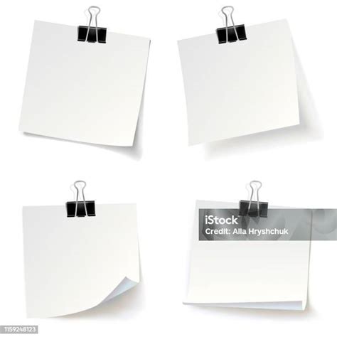 말린 모서리 고정 된 빨간색 푸시 버튼 메시지에 대한 준비가다양한 백지 용지의 컬렉션입니다 벡터 그림입니다 흰색 배경에 격리 전면 뷰입니다 맨 위 보기 닫아 0명에 대한