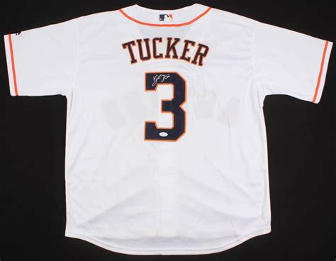 Kyle Tucker Signed Houston Astros Jersey Jsa Coa