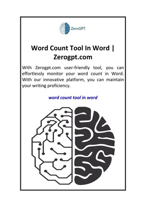 Ppt Word Count Tool In Word Powerpoint Presentation Free