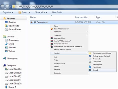 convert excel xls xlsx and csv contacts into android phones 2 step process