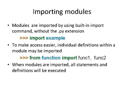 Pythons Modules Noah Black Contents What Are Modules
