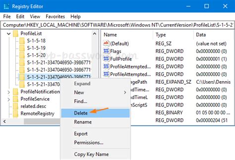 How To Delete User Profile To Fix Problematic Windows Account Password Recovery