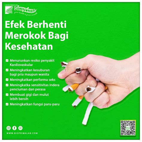 Efek Berhenti Merokok Bagi Kesehatan Atmago