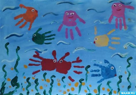 Морские обитатели подводный мир Рисование Лучшее Страница 2 Воспитателям детских садов