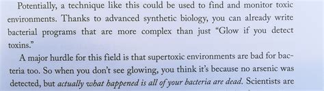 To Make A Bacteria That Indicates Toxic Environments Rtherewasanattempt