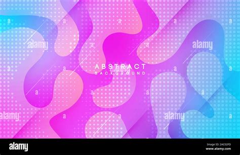 Moving Colorful Abstract Background Dynamic Effect Vector