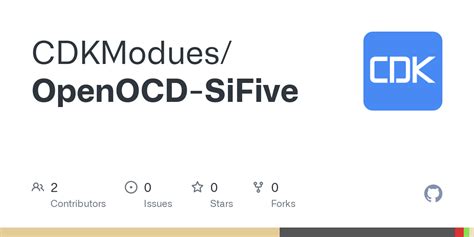Github Cdkmoduesopenocd Sifive
