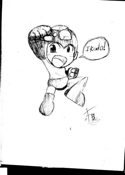 Megaman Chibi By Ryuoftheshadows On Deviantart