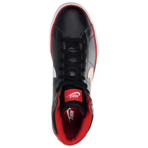 Nike Sweet Classic Leather High Top Sneakers In Black For Men Lyst