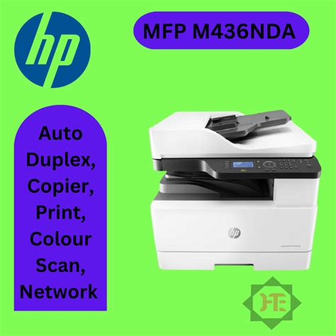 A3 Hp Laserjet M436nda Auto Duplex Mono Copier Printer Scanner Multi Function Windows 8 At