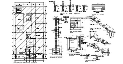Drawings D View RCC Structural Of Column And Beam Autocad File Cadbull