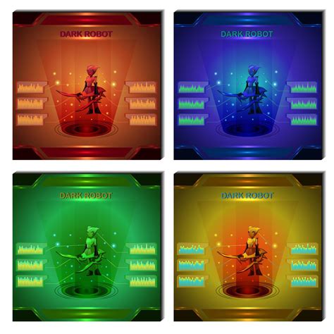 Game Character Style In Hud Ui Gui Item Diagnostics Condition