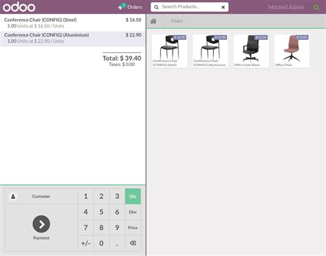 Odoo Marketplace POS Extension WebKul