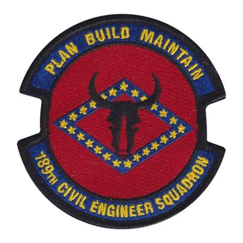 189 Ces Pbm Patch 189th Civil Engineer Squadron Patches