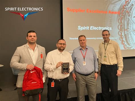 Spirit Receives Supplier Excellence Award At The 2024 Honeywell Space
