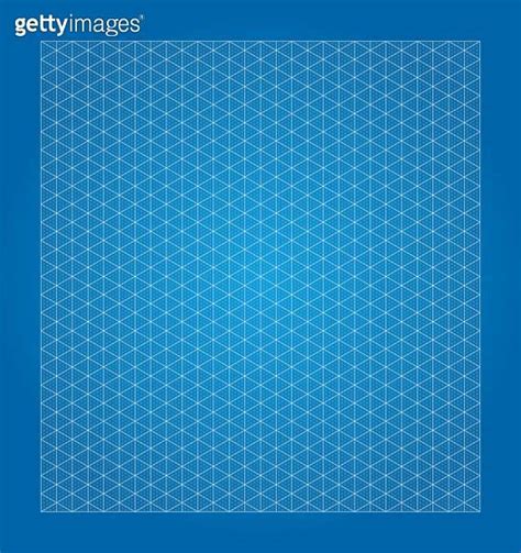Vector Illustration Isometric Grid Graph Paper Background Triangle Line Texture Isometric Grid