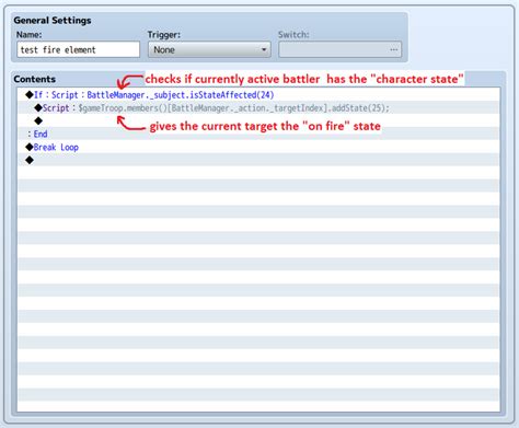 Element Specific Triggers RPG Maker Forums