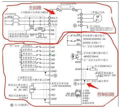 变频器接线端子 符号 示意图 第11页 大山谷图库