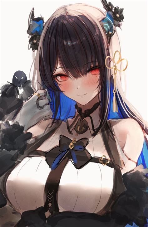 Nerissa Ravencroft And Shadow Hololive And 1 More Drawn By Maruccy