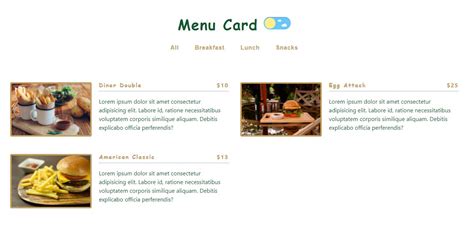 Github Kritika Menu React Dark Theme This Is A Web App Built In Reactjs Which Displays Food