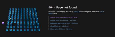 What To Do When Can T Find Microsoft SQL Server Error Explanation