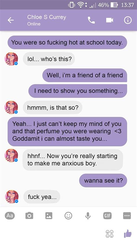 A Chat With Chloe Part 1 Text Message Porn Comic English 02 The Hentai