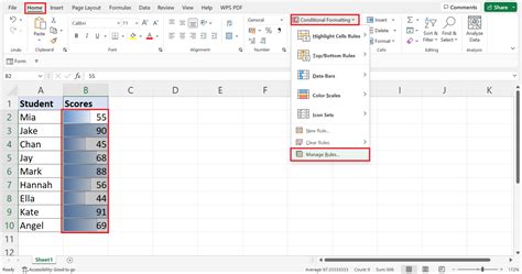 How To Add And Customize Data Bars In Excel Sheetaki